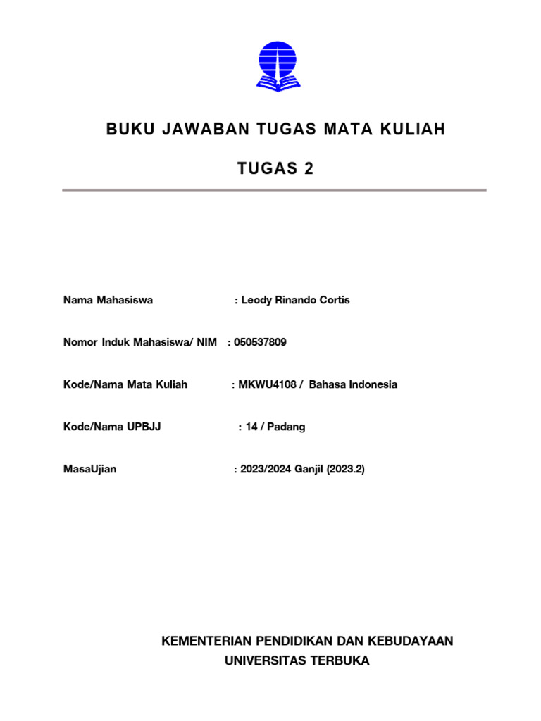 Bahasa Indonesia LEO | PDF