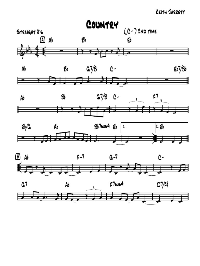 Country (Lead Sheet) | PDF