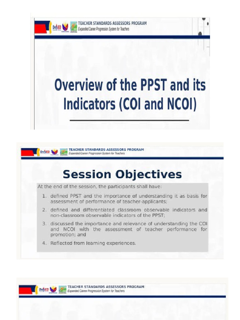 Overview of PPST | PDF