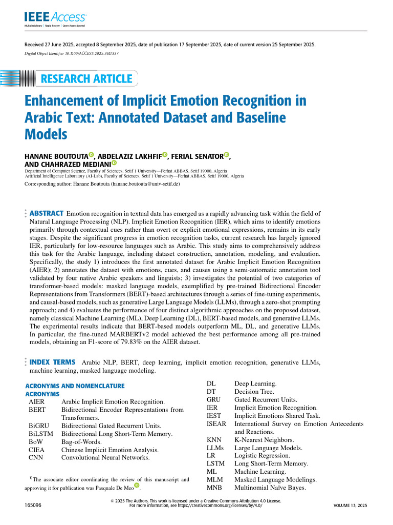 Enhancement of Implicit Emotion Recognition in Arabic Text Annotated ...