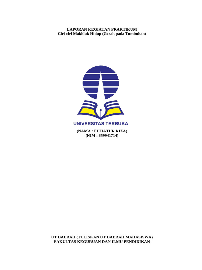 Laporan Praktikum (Gerak Pada Tumbuhan) | PDF