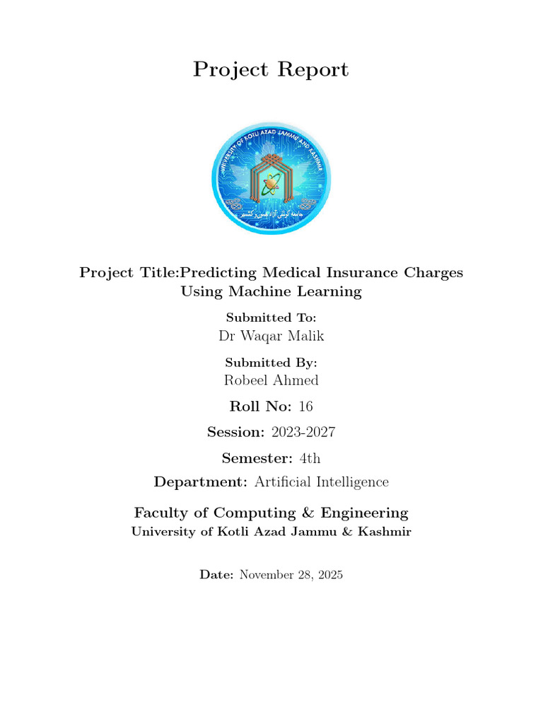 ML Project | PDF