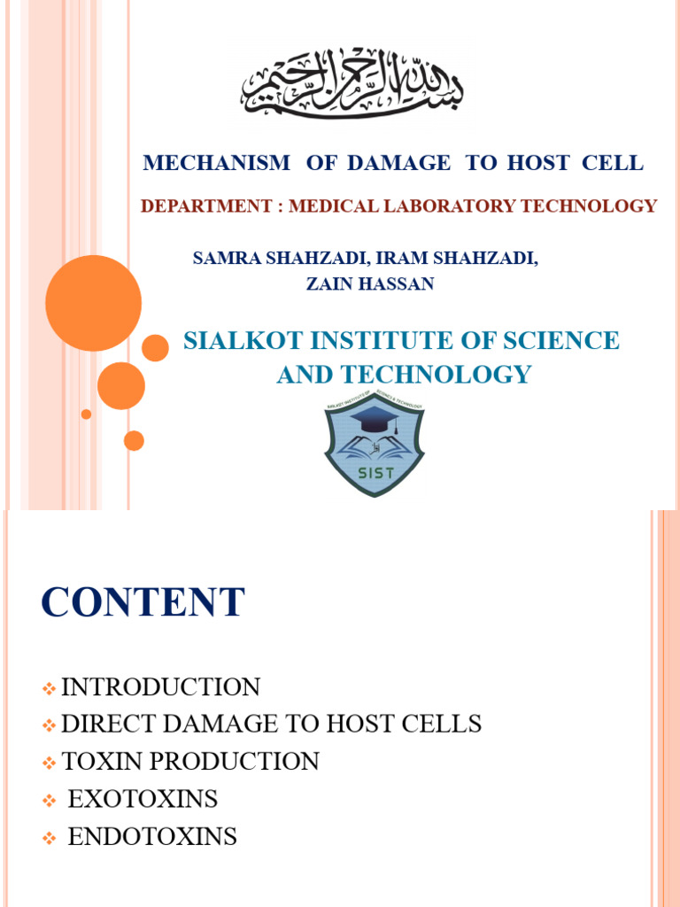 Mechanisms of Host Cell Damage | PDF | Lipopolysaccharide | Bacteria