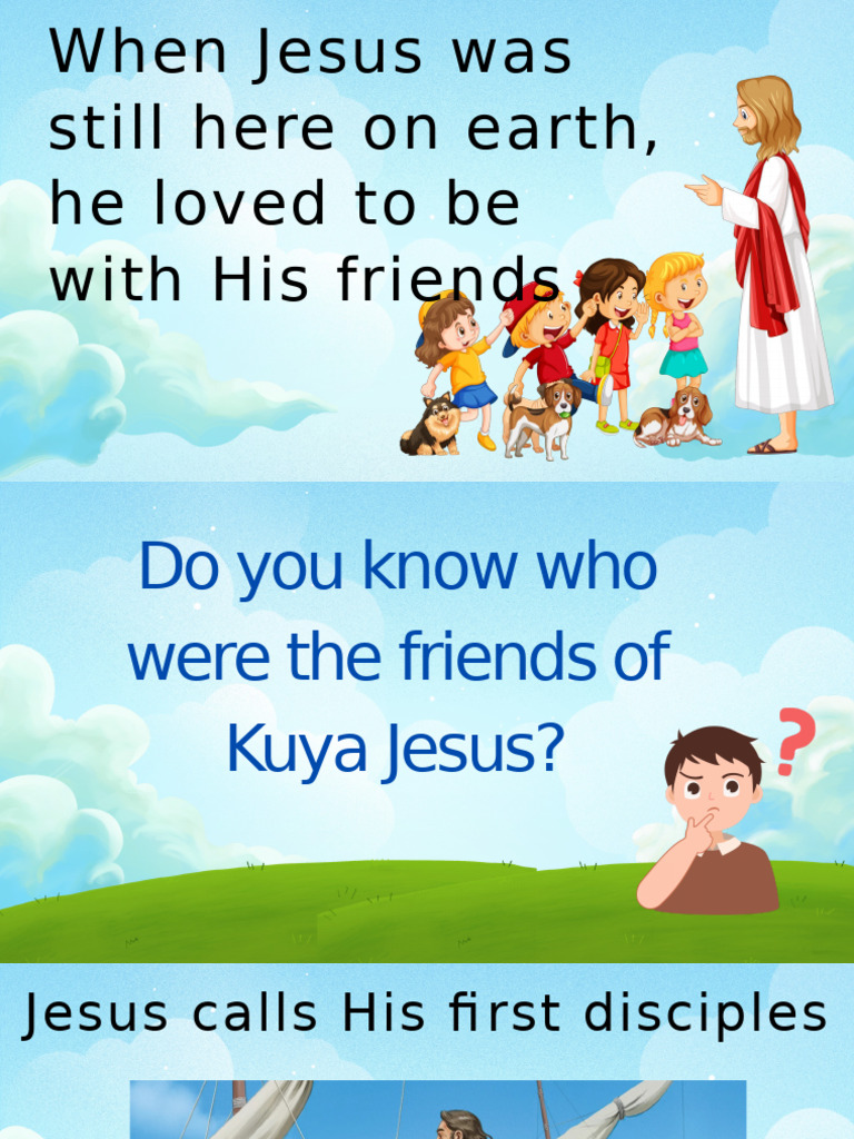 CLE 3 01 - Jesus Calls The First Disciples | PDF