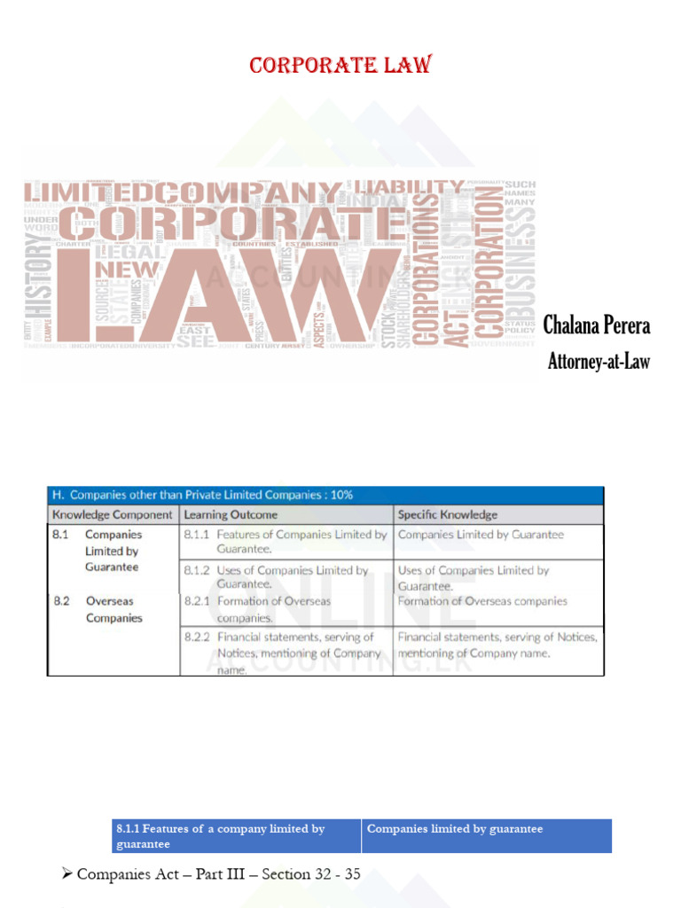 Companies Other Than Private Limited Companies | PDF