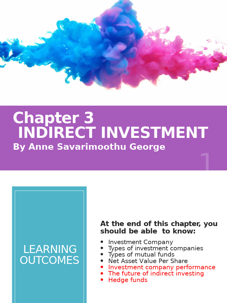 Understanding Indirect Investment Types | PDF | Hedge Fund | Investment ...