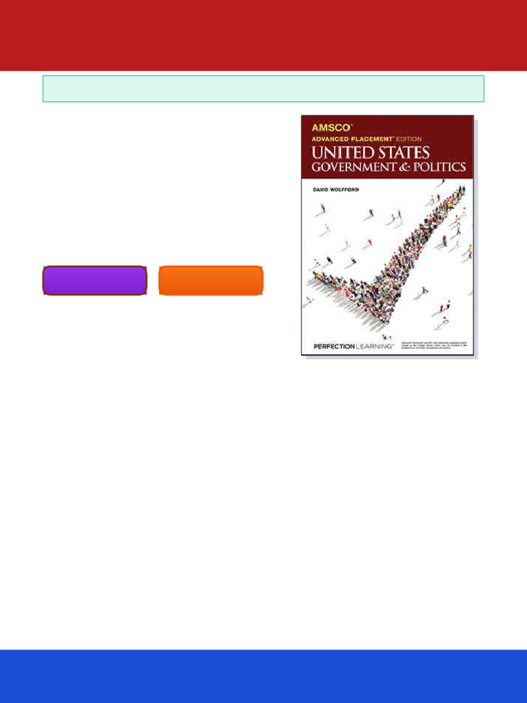 AMSCO Advanced Placement United States Government and Politics David ...