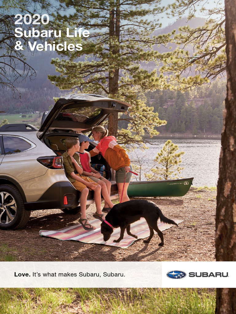 Subaru US Full Line 2020 | PDF | Motor Vehicle | Vehicles