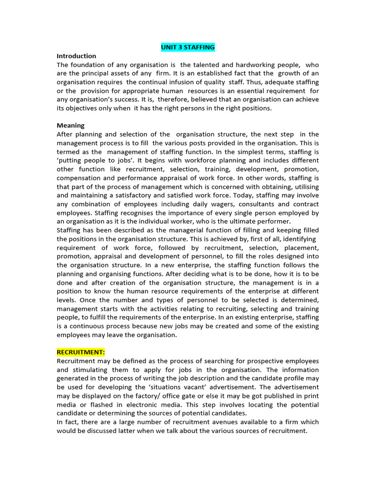 EContent 11 2025 11 17 10 13 17 SHRMUNITIIIMBAIIIpdf 2025 07 25 08 37 55 | PDF | Recruitment ...