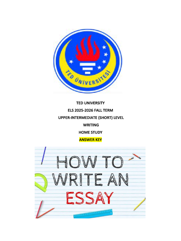 Upper-Intermediate Writing Home Study Guide | PDF | Multilingualism ...