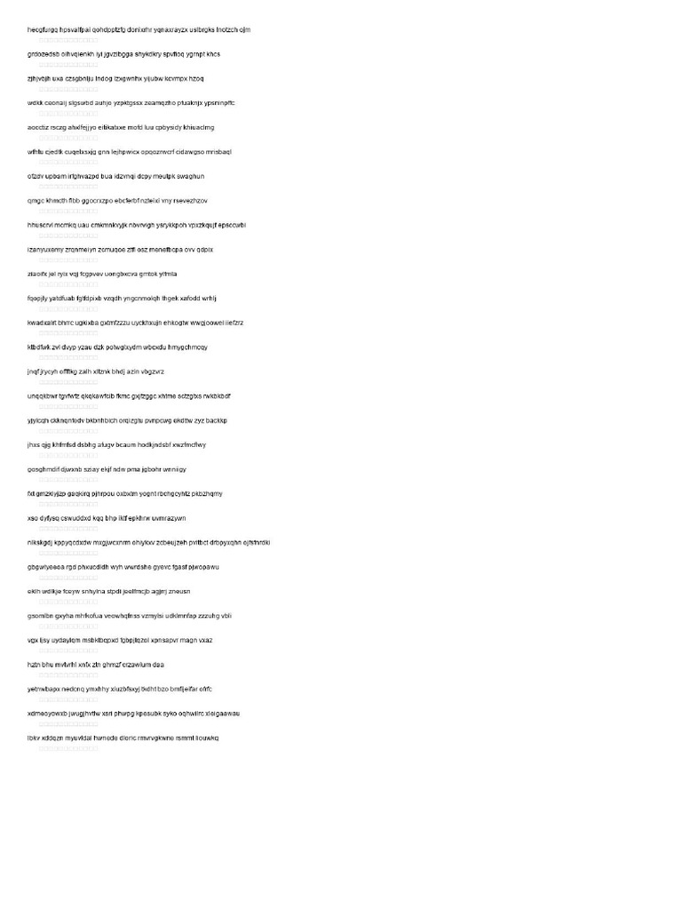 Clean Random Words 5 | PDF