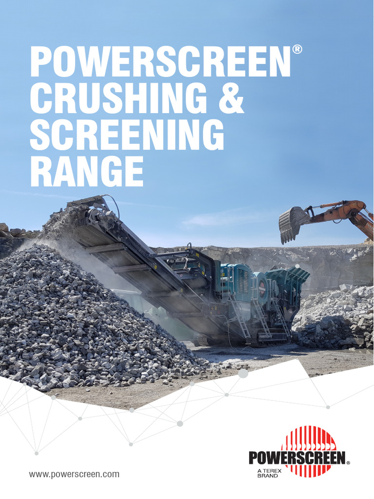 Powerscreen Overview Brochure 2025 | PDF | Secondary Sector Of The Economy