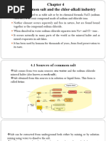 Chlor-Alkali Process Overview for Class 10 | PDF | Sodium Chloride ...
