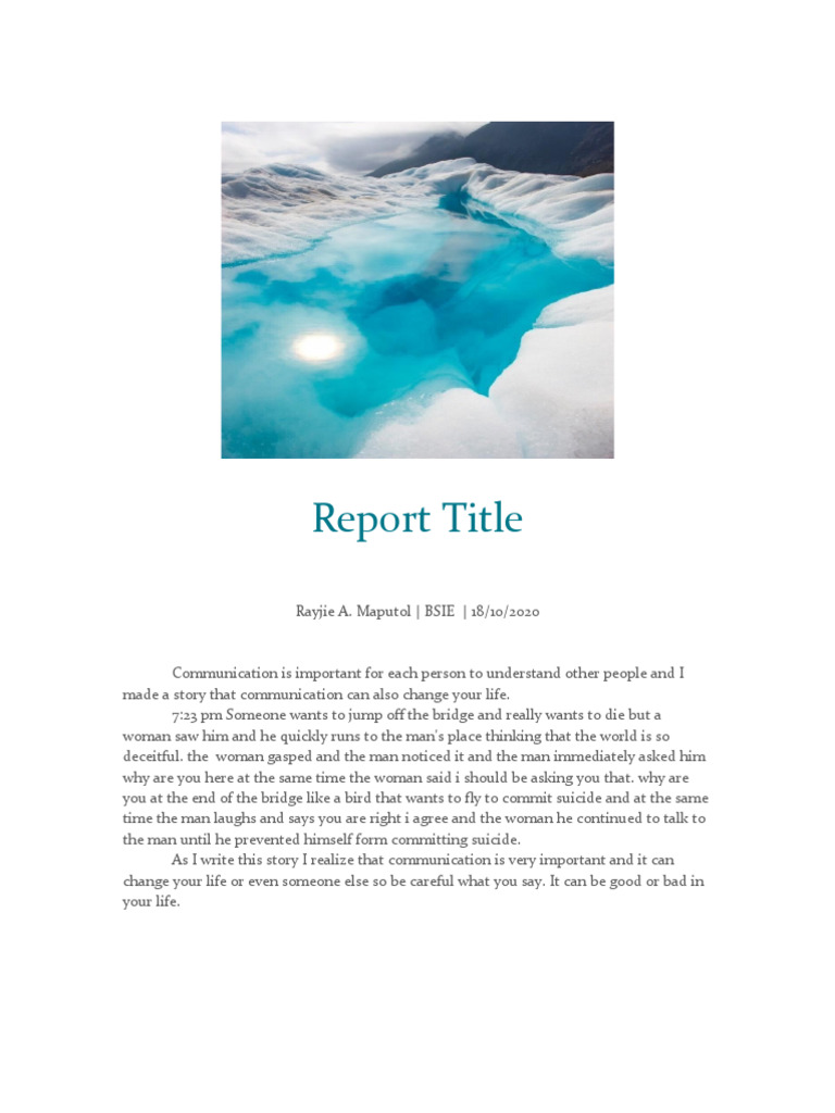 Report Title | PDF