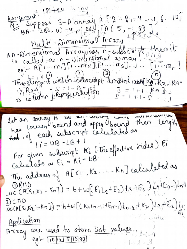 Ds Array Operations Pdf