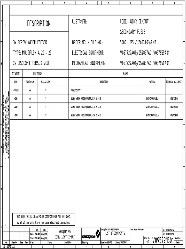 Schenck System Drawings | PDF