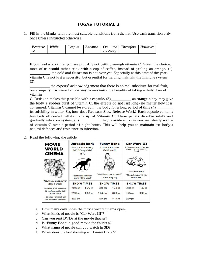 Tugas Tutorial 2 | PDF