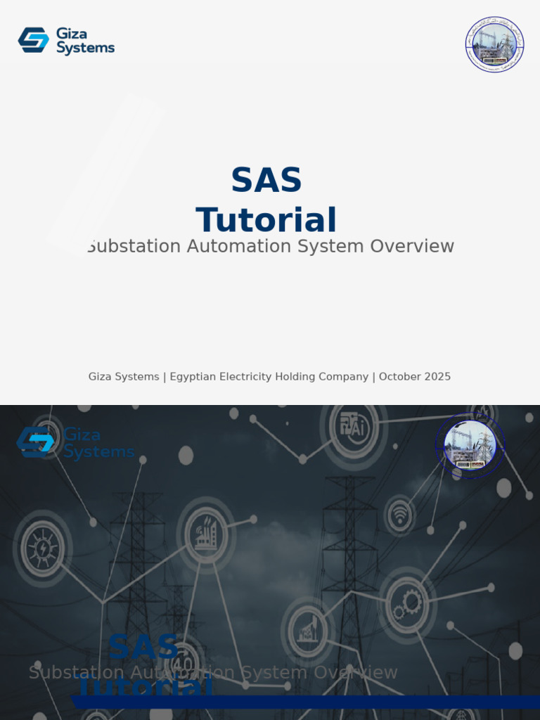 SAS Tutorial Cover Giza EEHC | PDF
