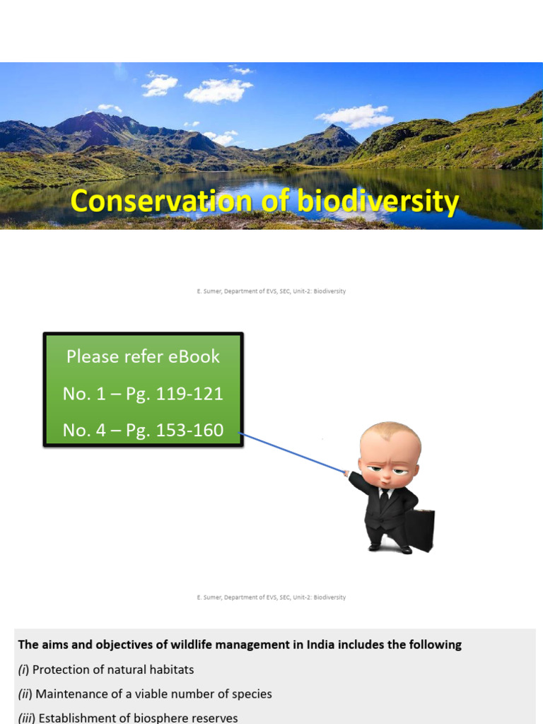 Conservation of Biodiversity | PDF | Conservation Biology | Organisms