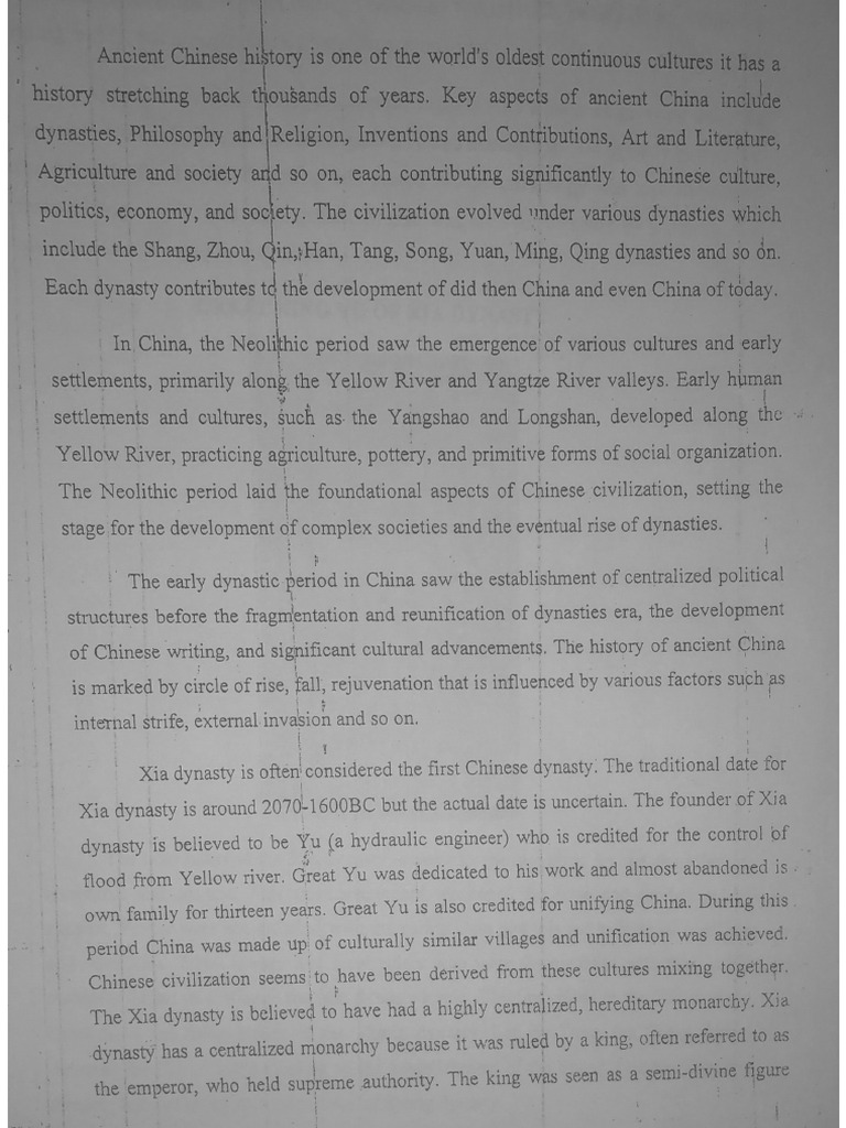 Ancient China PDF | PDF