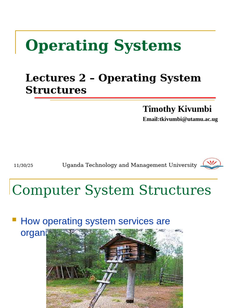 Lecture2 Structures-1 | PDF | Operating System | Virtual Machine
