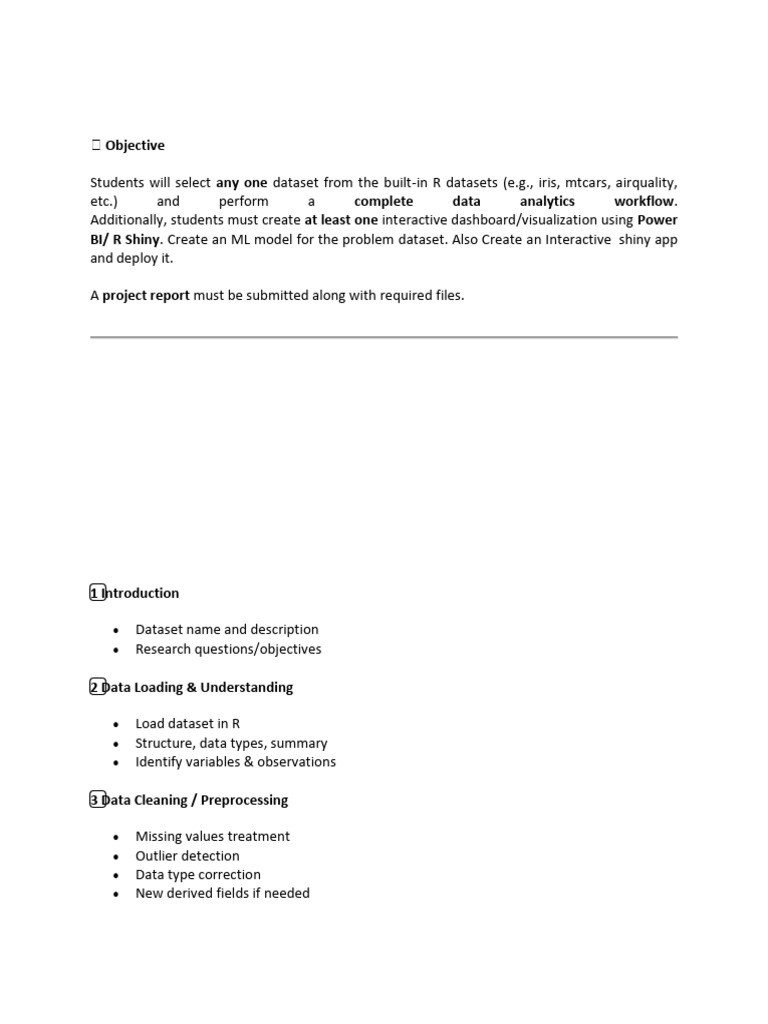 Capstone Project Instruction | PDF