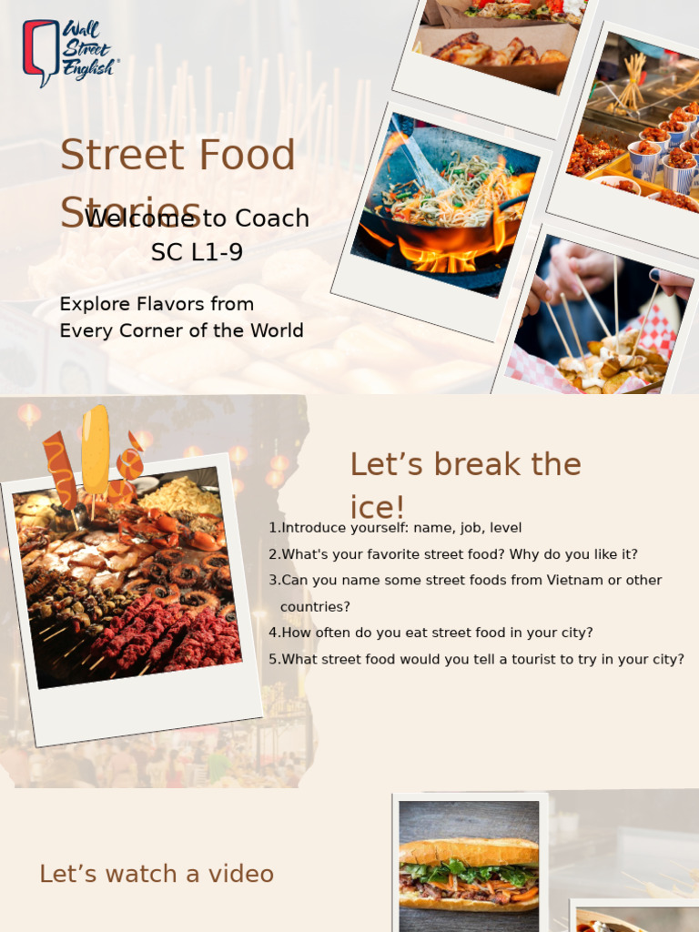Global Street Food Exploration Guide | PDF | Thai Cuisine | Sushi