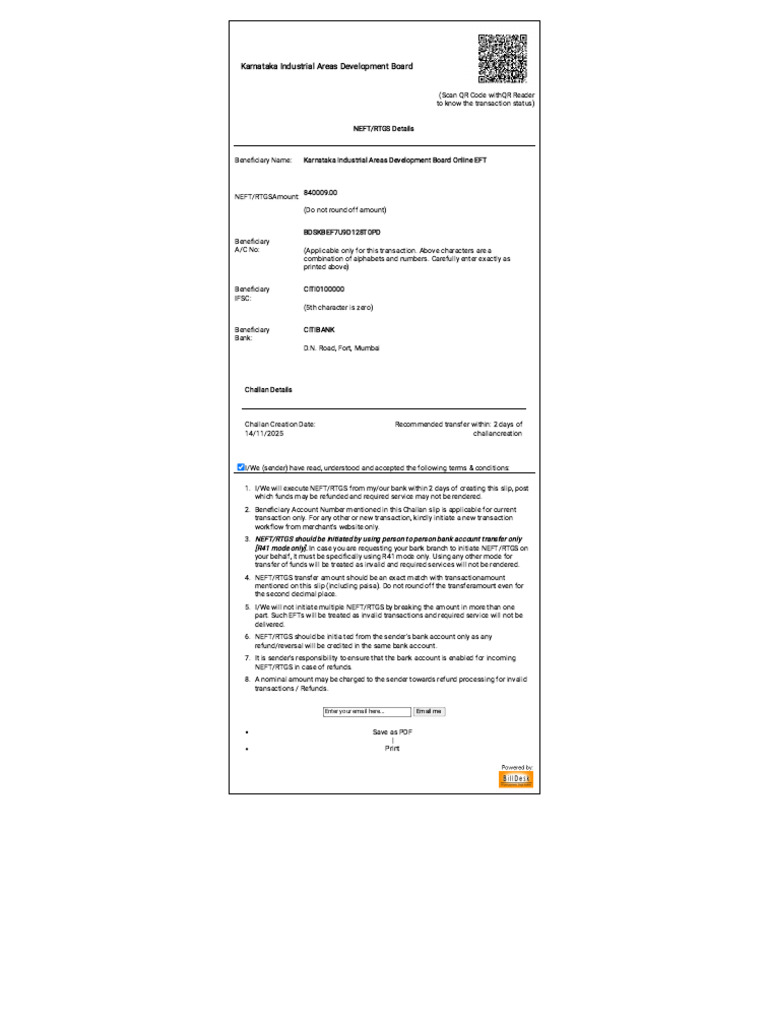 EFT Receipt | PDF | Banks