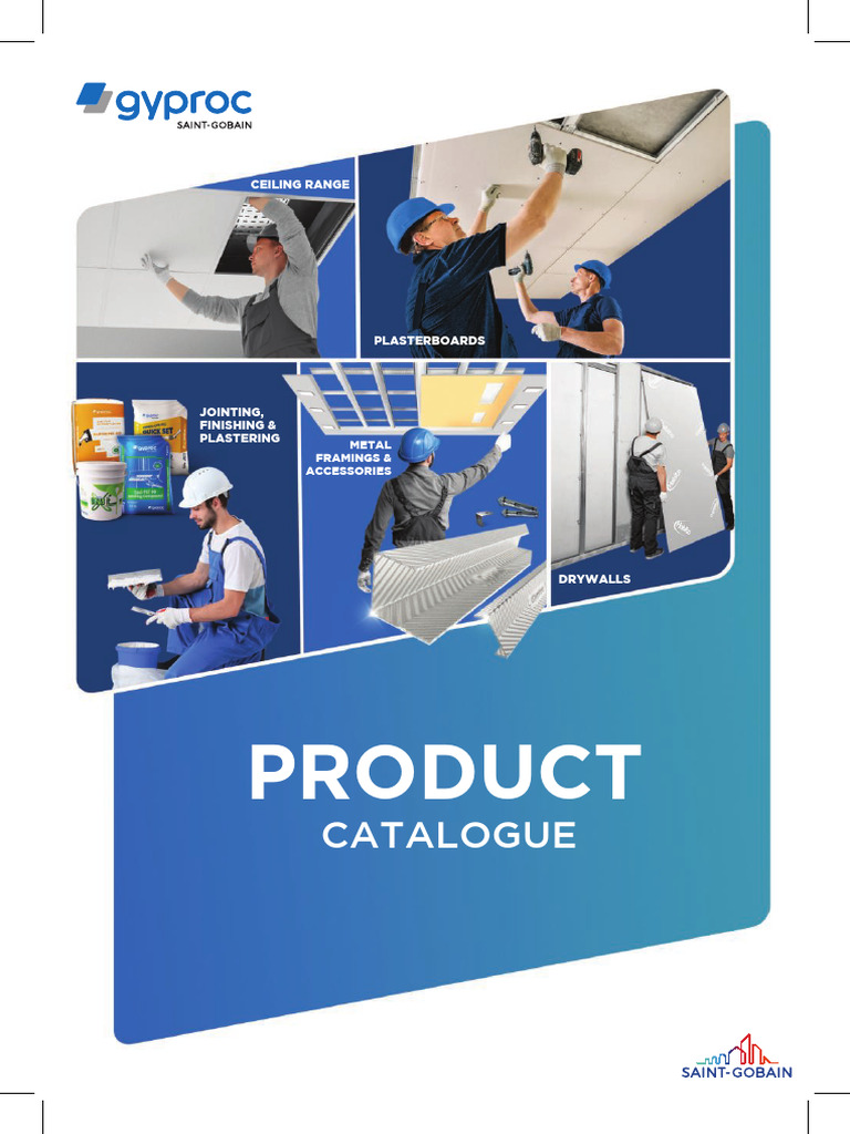 Gyproc India Product Catalogue Overview | PDF | Drywall | Framing ...