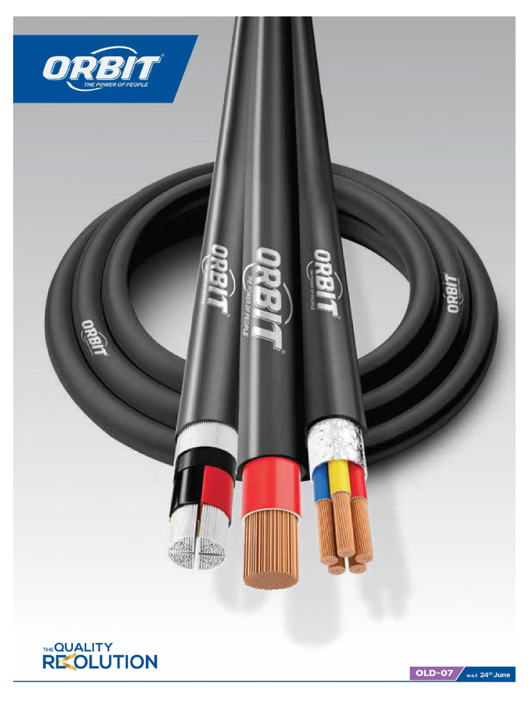 Orbit - (Wires & Cables) Catlogue | PDF