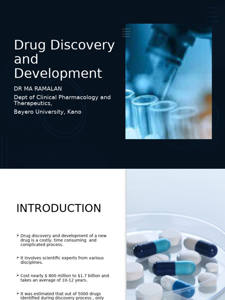 05 - DDD - Lect - Pharm - 24 - 08 - 24-1 | PDF | Drug Discovery ...