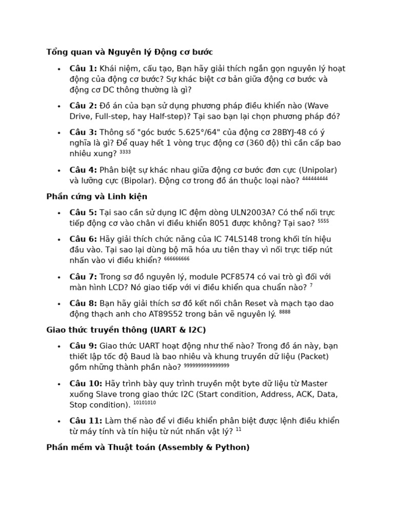 T NG Quan Và Nguyên Lý Đ NG Cơ Bư C | PDF