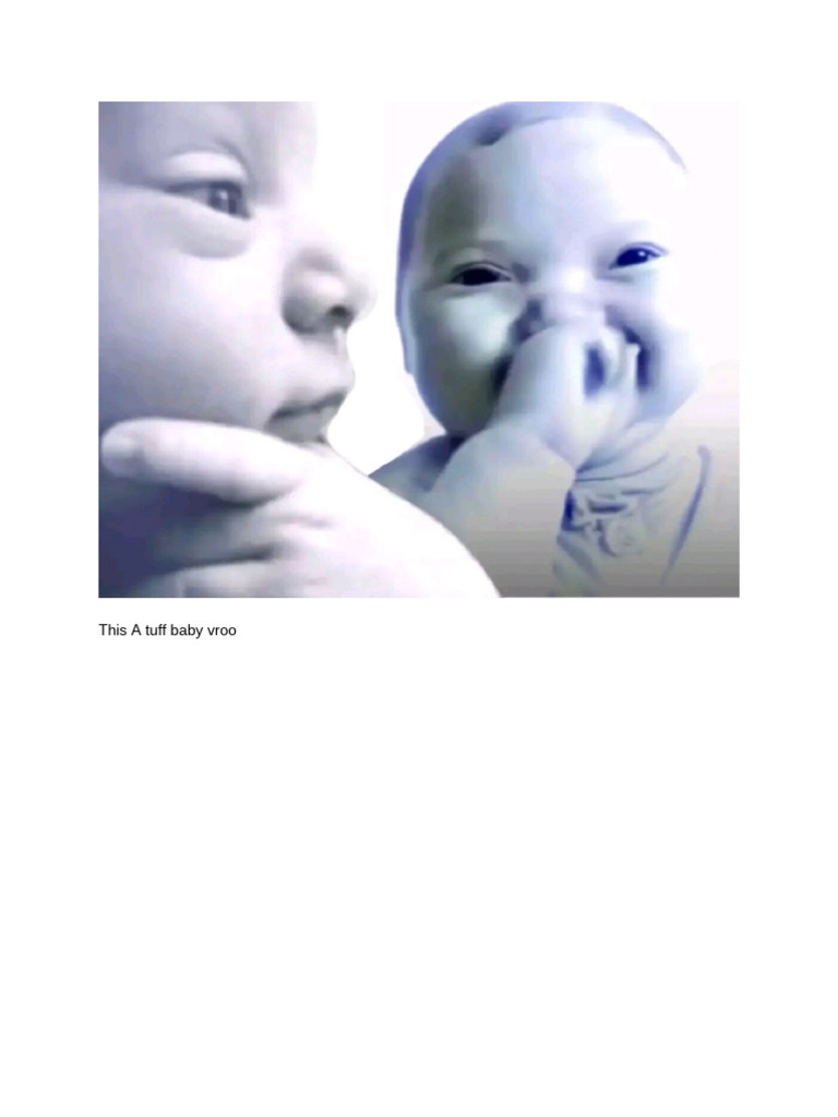 This A Tuff Baby Vroo | PDF