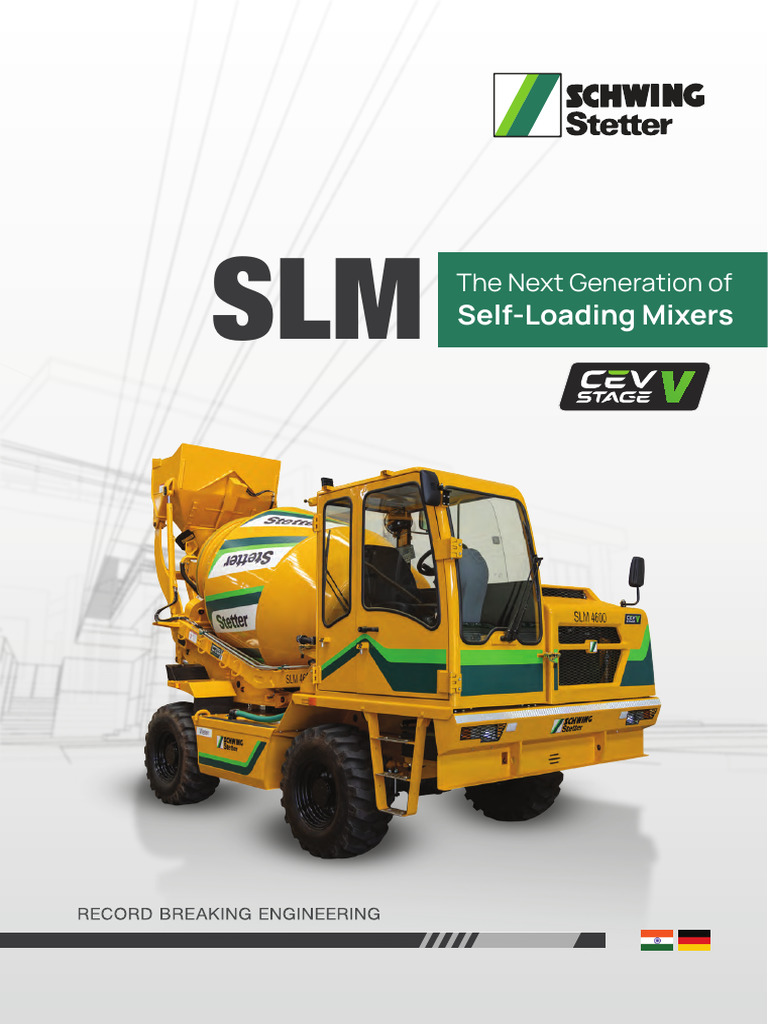 Next-Gen Self-Loading Mixers Overview | PDF | Concrete | Brake