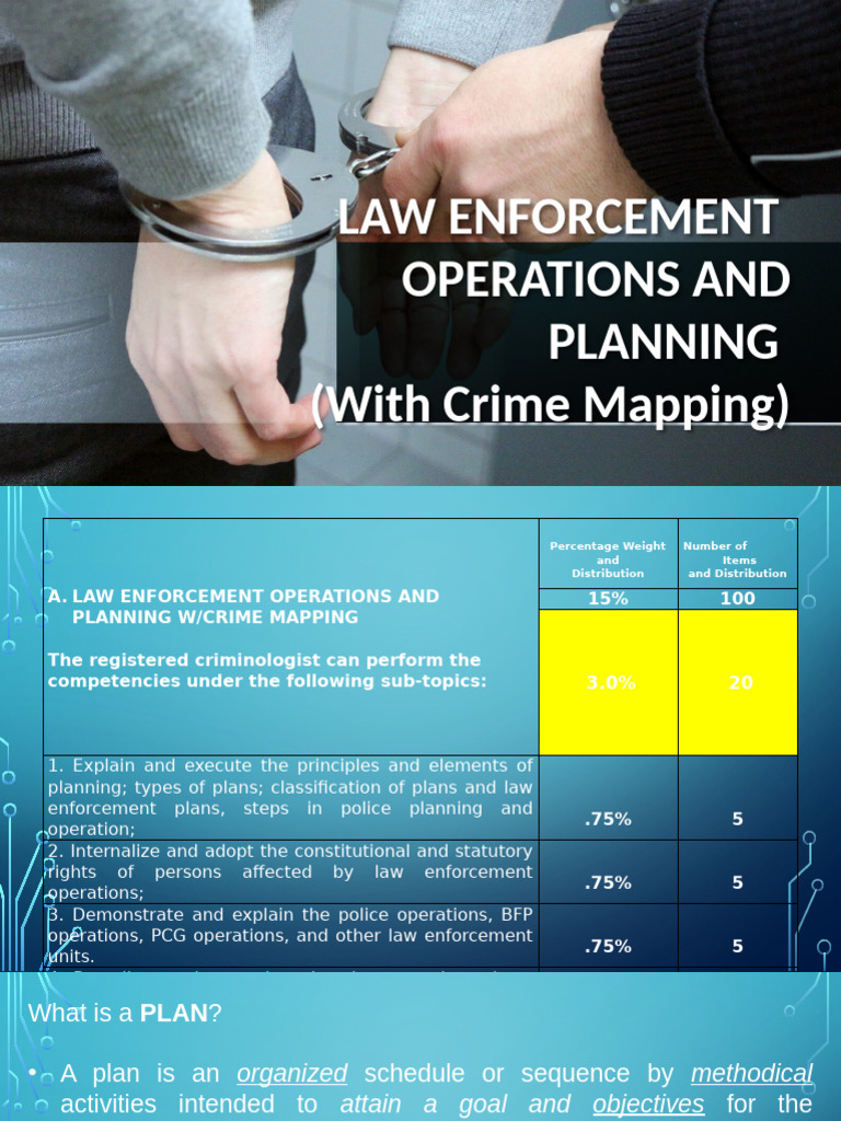 Law Enforcement Planning & Operations Guide | PDF | Police | Search Warrant