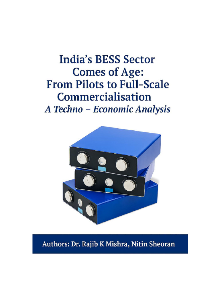 India’s BESS Market: Growth & Trends | PDF | Electrical Grid | Energy ...