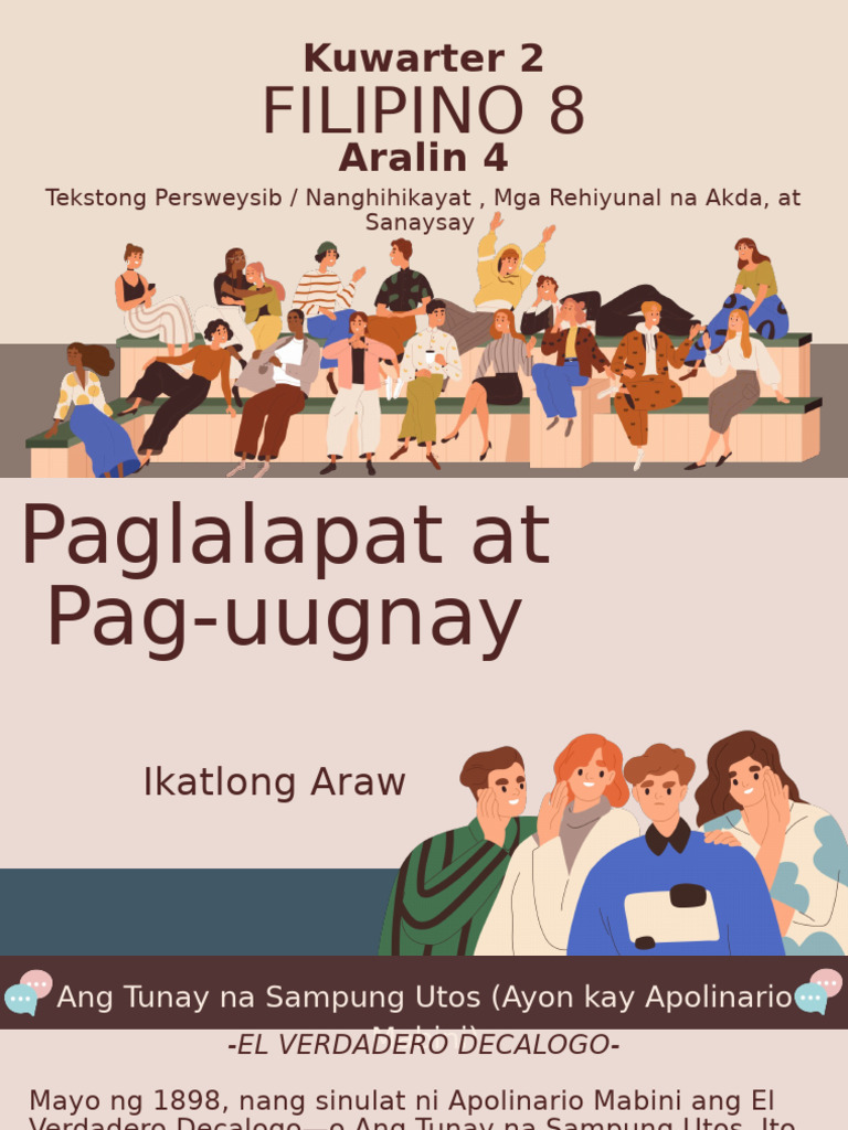 Fil. 8 - Decalogo Ni Mabini | PDF