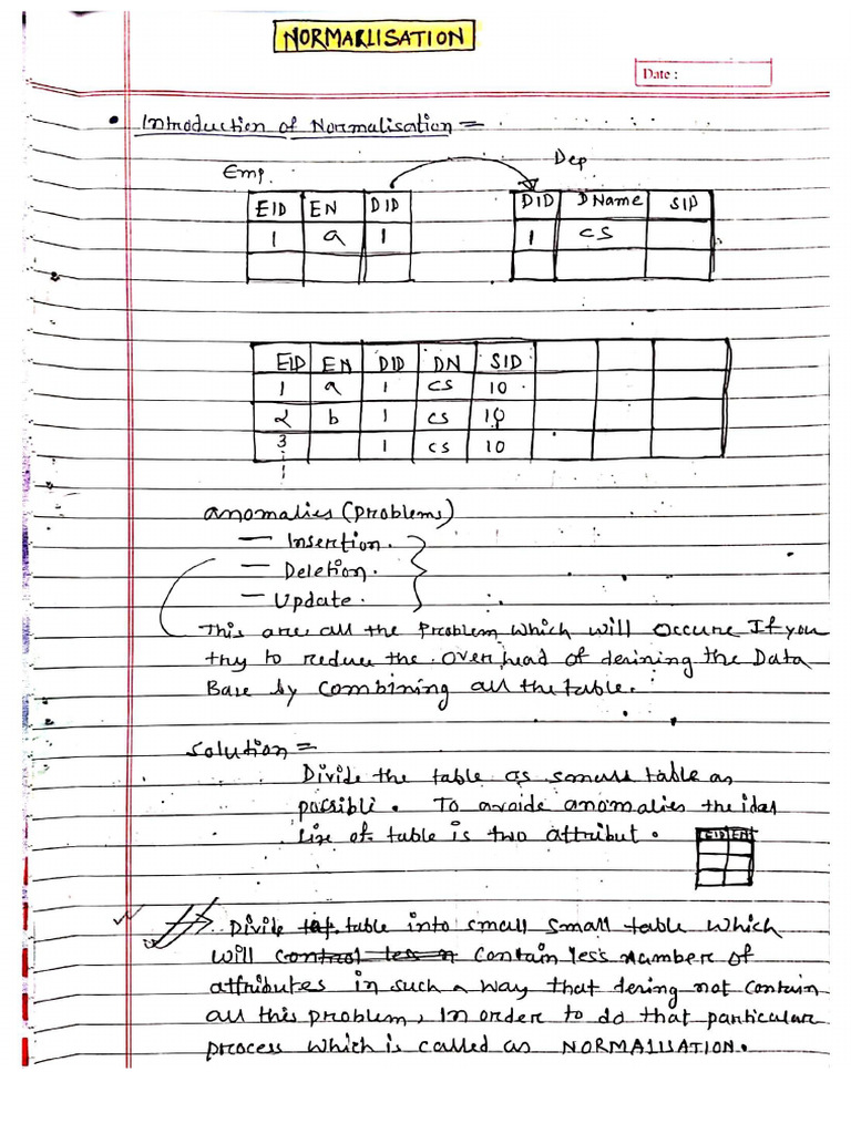 4. Normalisation | PDF