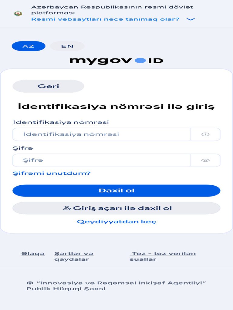 Mygov ID | PDF