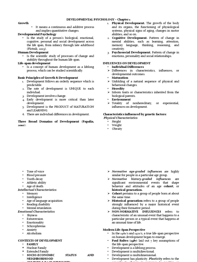 Developmental Psychology | PDF | Developmental Psychology | Psychology