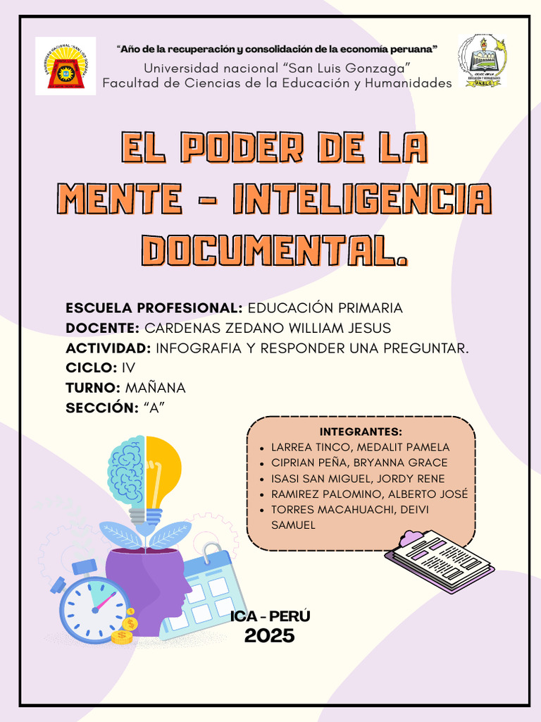 Documento A4 Portada Proyecto Física Moderno Violeta Beige | PDF