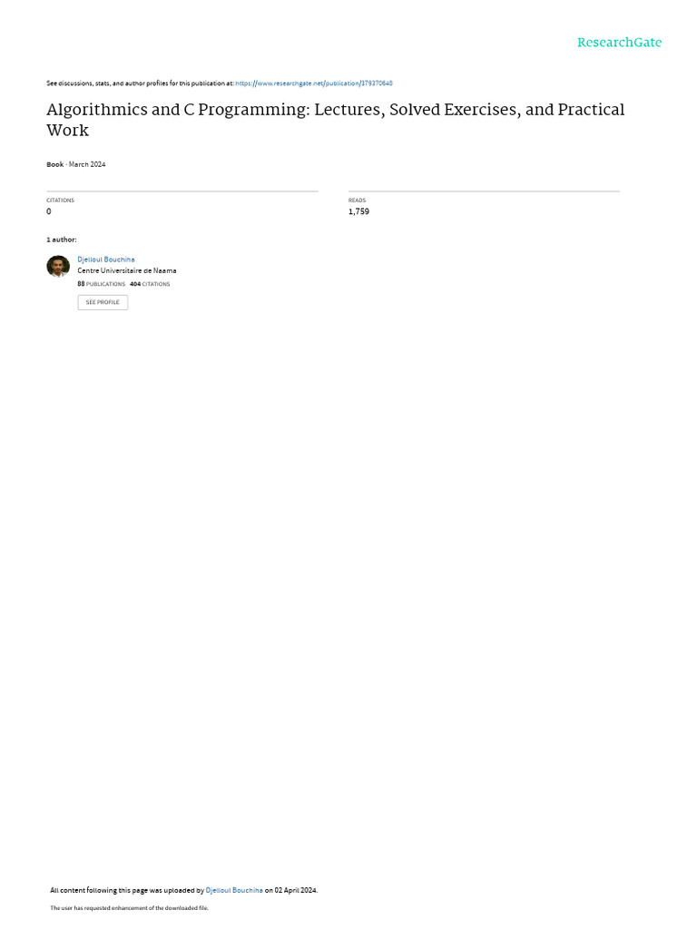978 620 7 47639 8 - Updated | PDF | Computer Data Storage | Programming