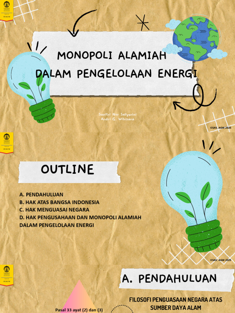 Monopoli Alamiah dalam Energi Indonesia | PDF