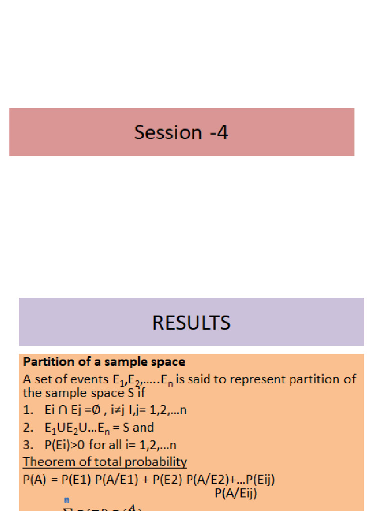 Probability (Bay's Theorem) | PDF