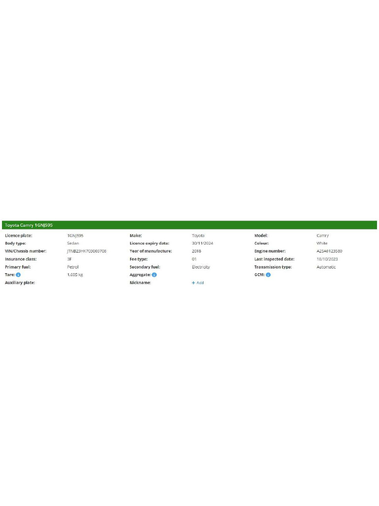 1gnj595 Rego | PDF