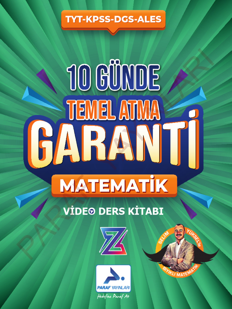 Booksfer.com Paraf z Takim Matematik 10 Gunde Temel Atma Garanti Paraf Yayinlari PDF Indir 23968 ...