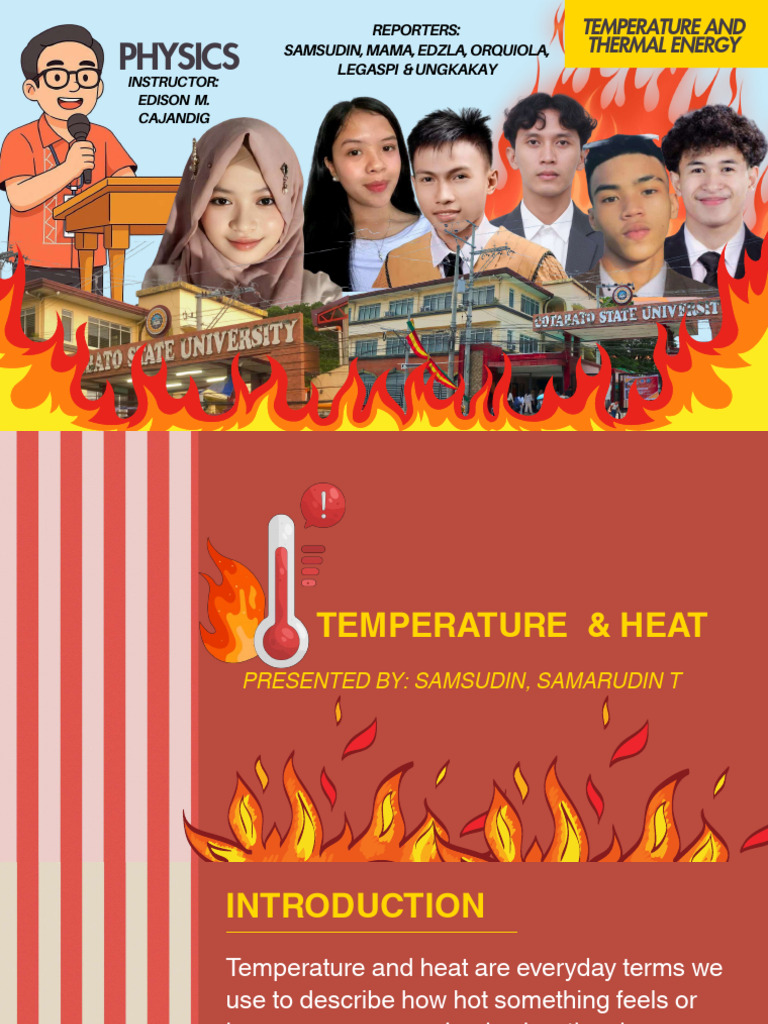 Group 2 Temperature - Thermal Energy PDF | PDF | Temperature | Heat