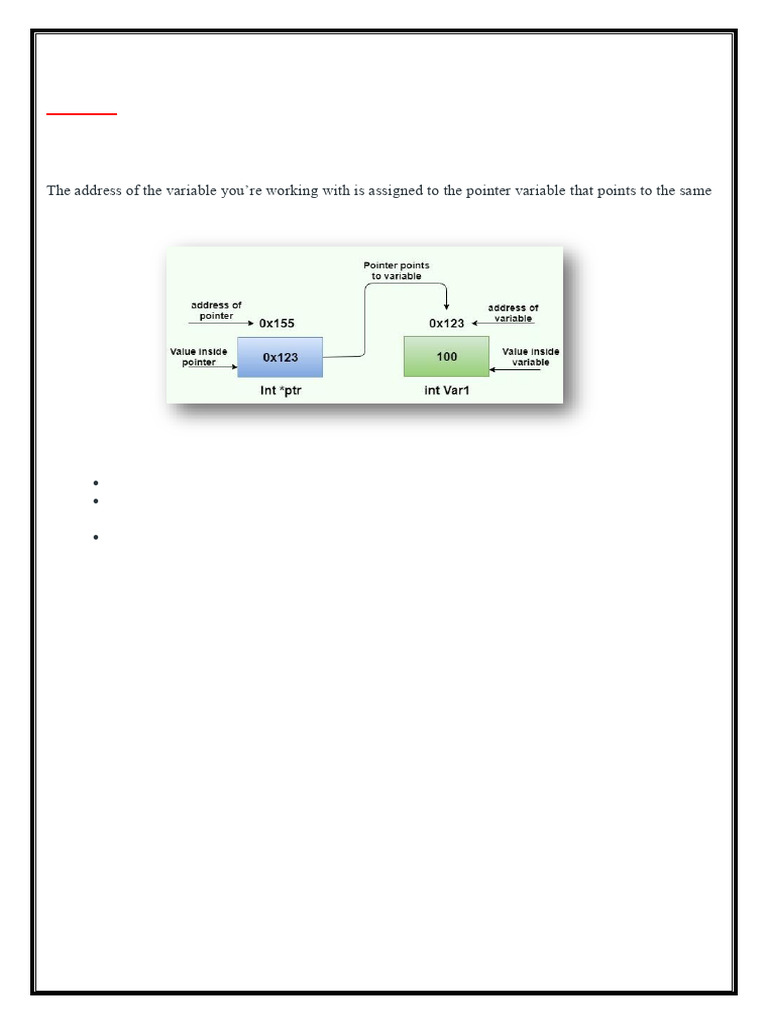 C++ UNIT 4 | PDF | Pointer (Computer Programming) | Inheritance (Object ...