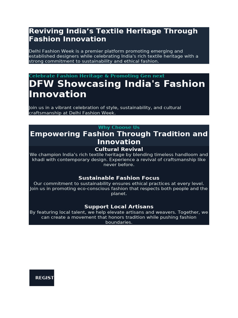 DFW Website Content | PDF