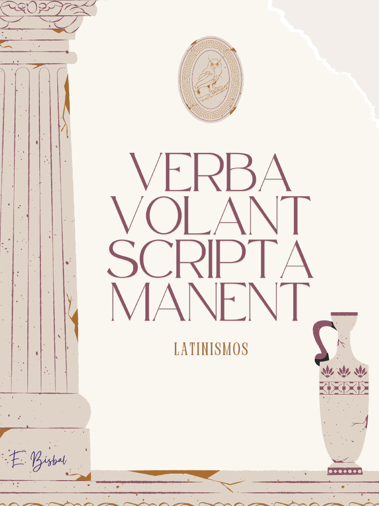 LATINISMOS_EBISBAL_LLATÃ II FINAL | PDF